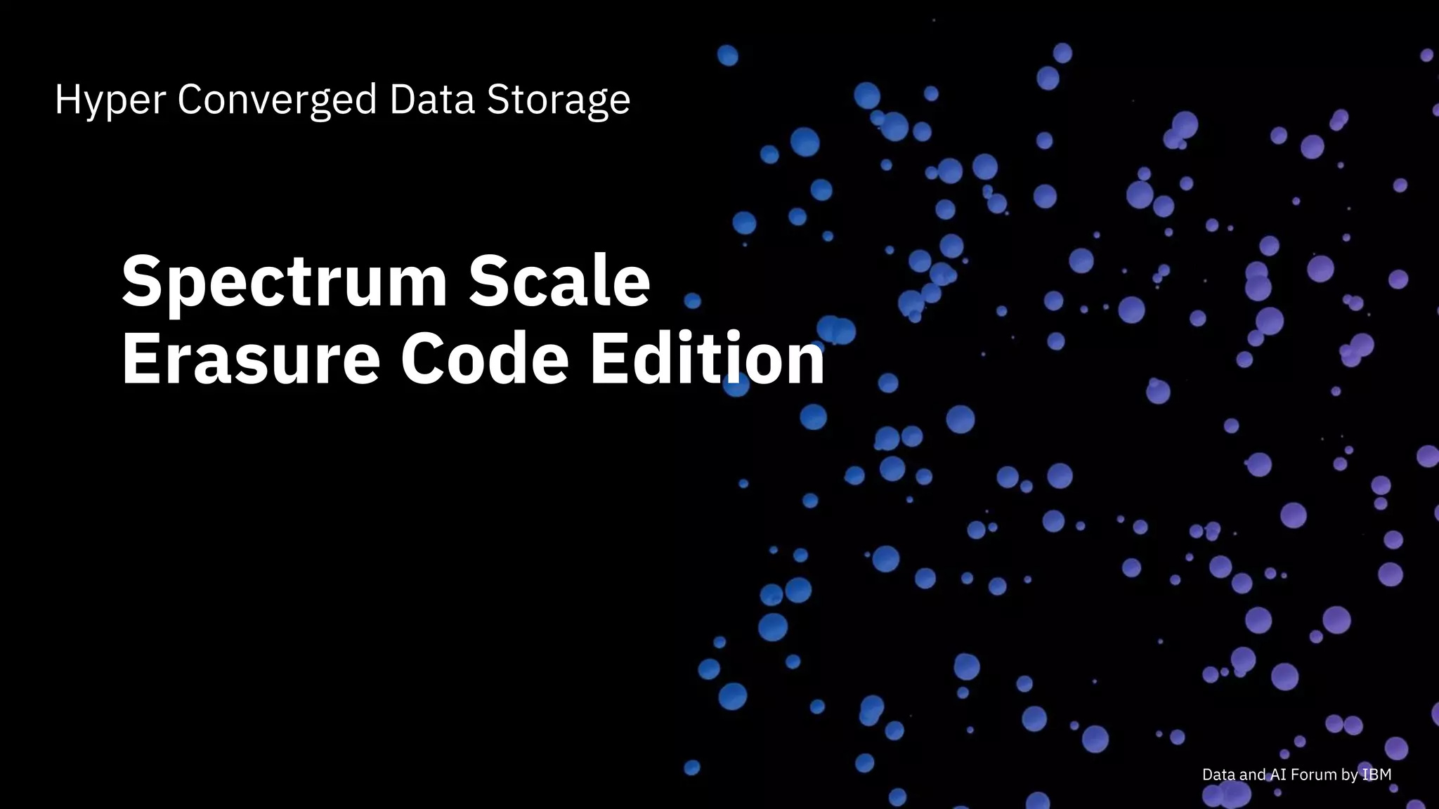 IBM Storage for AI - NVMe & Spectrum Scale 기술을 탑재한 ESS3000 | PDF
