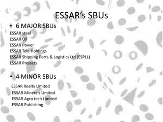 Essar | PPT