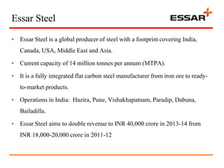 Essar group (g1) | PPTX