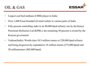 Essar group (g1) | PPTX
