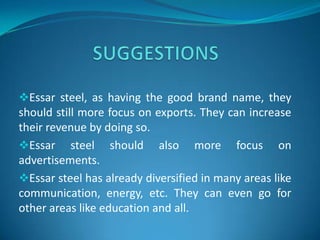 Essar profile by amit andarpa | PPT