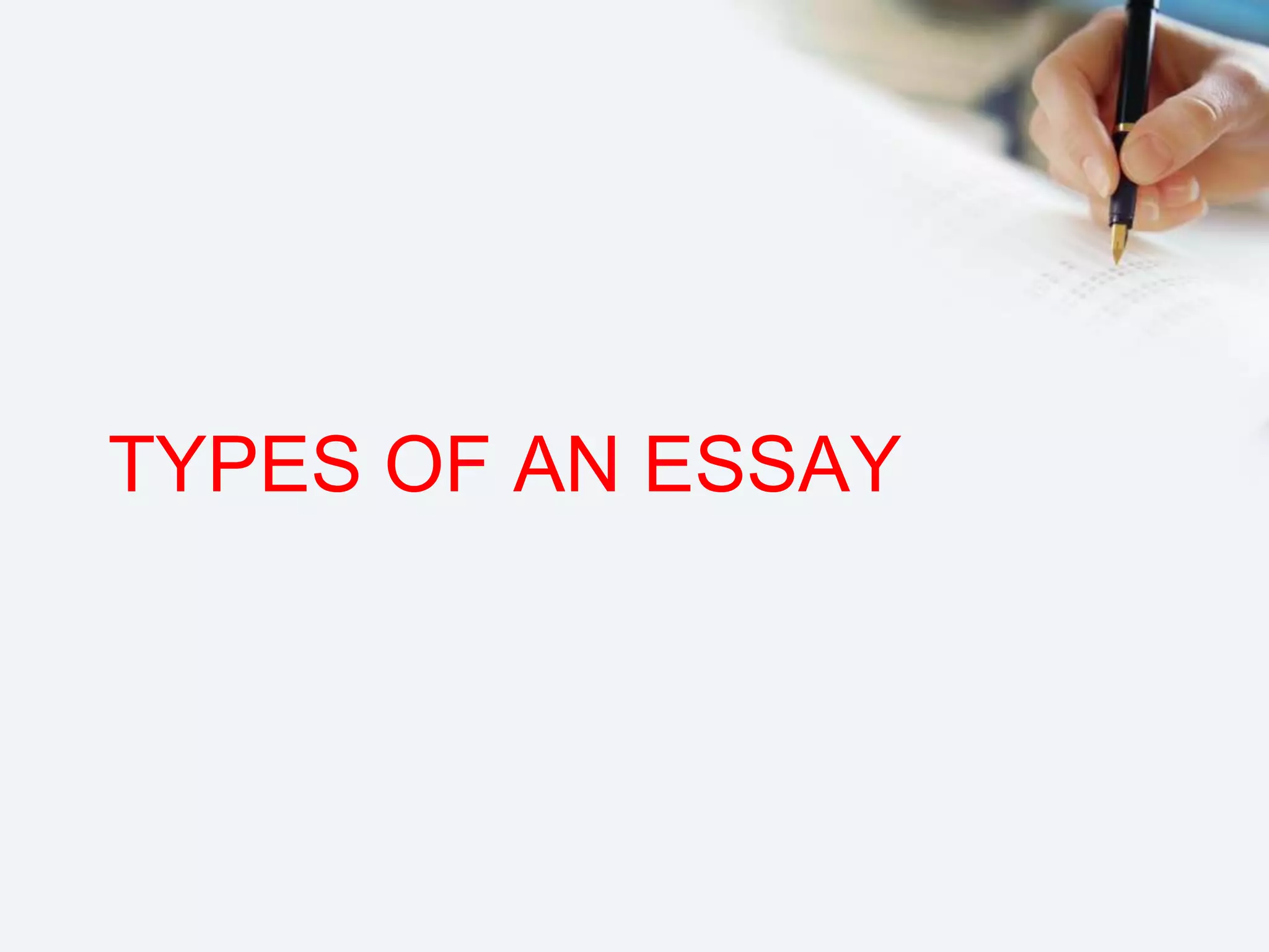 An Introduction to Essay: Its Parts and Kinds | PPTX