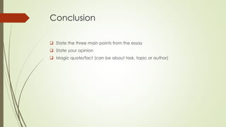 Essay | PPTX