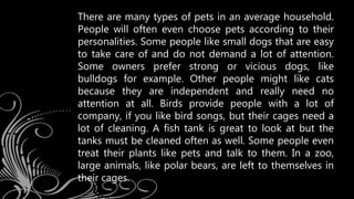 Essay and Paragraph | PPTX | Pets