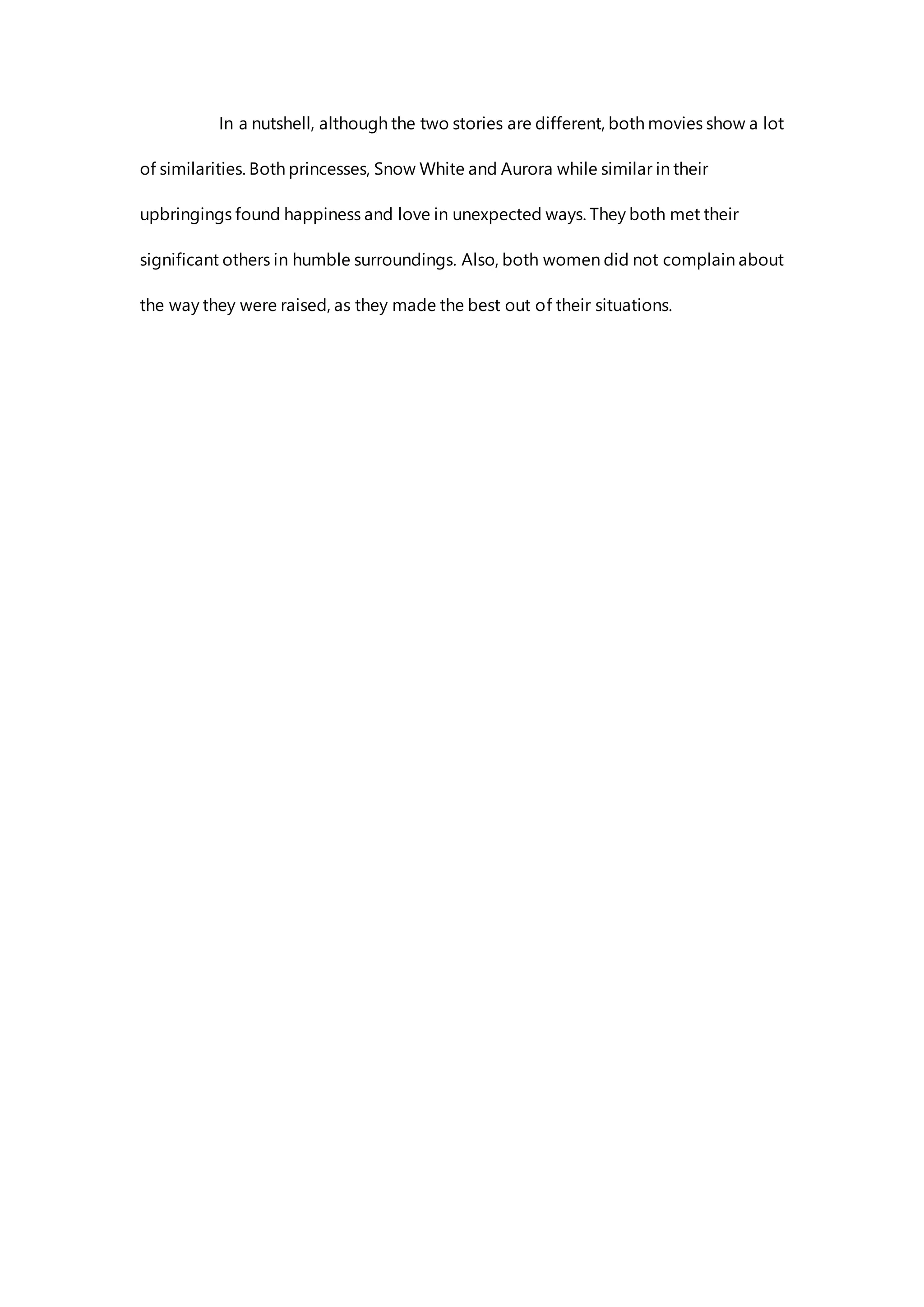 Essay animated film | DOCX