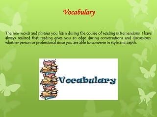 IE Presentation on the Benefits of Reading | PPTX