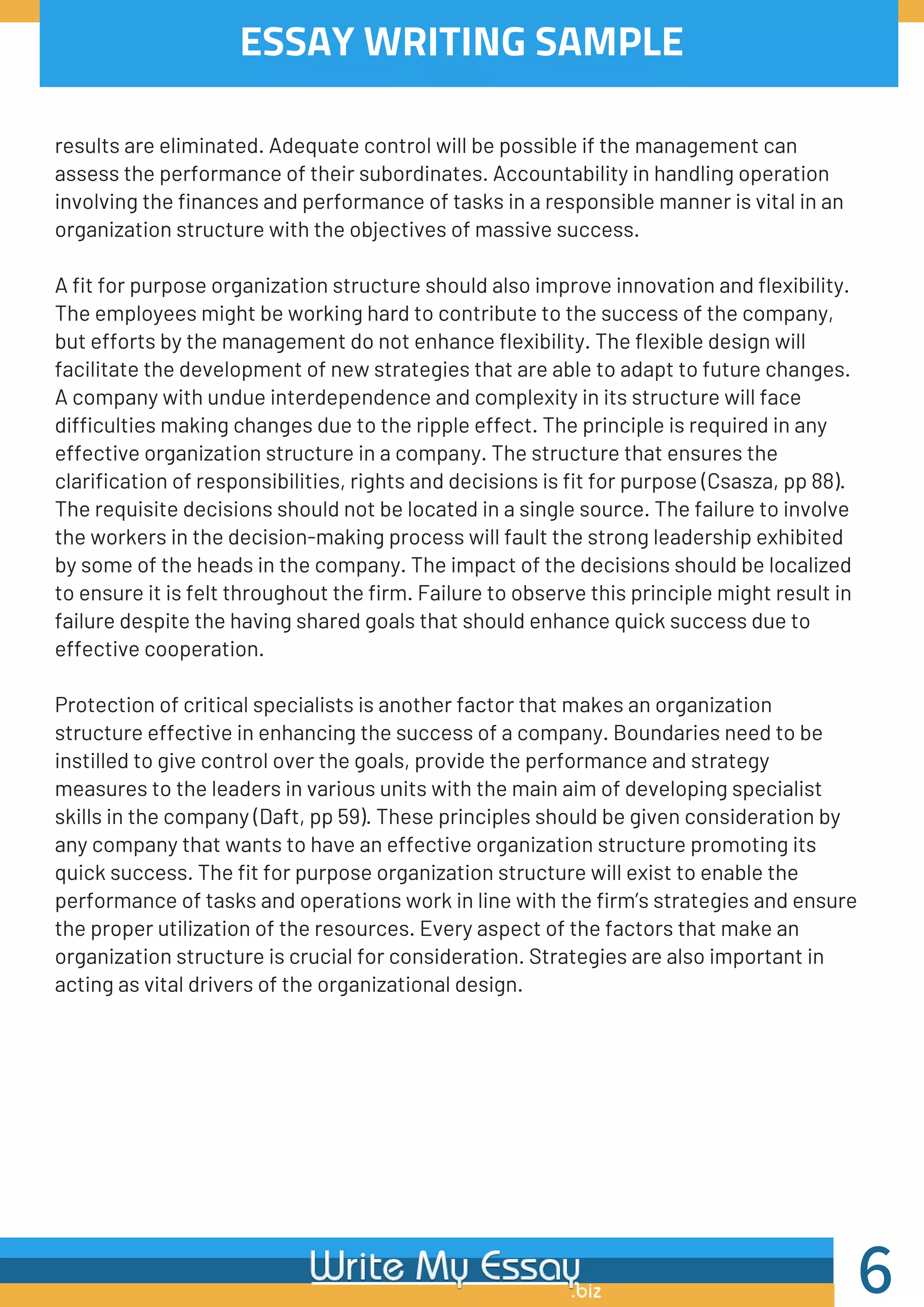 Essay Writing Samples | PDF