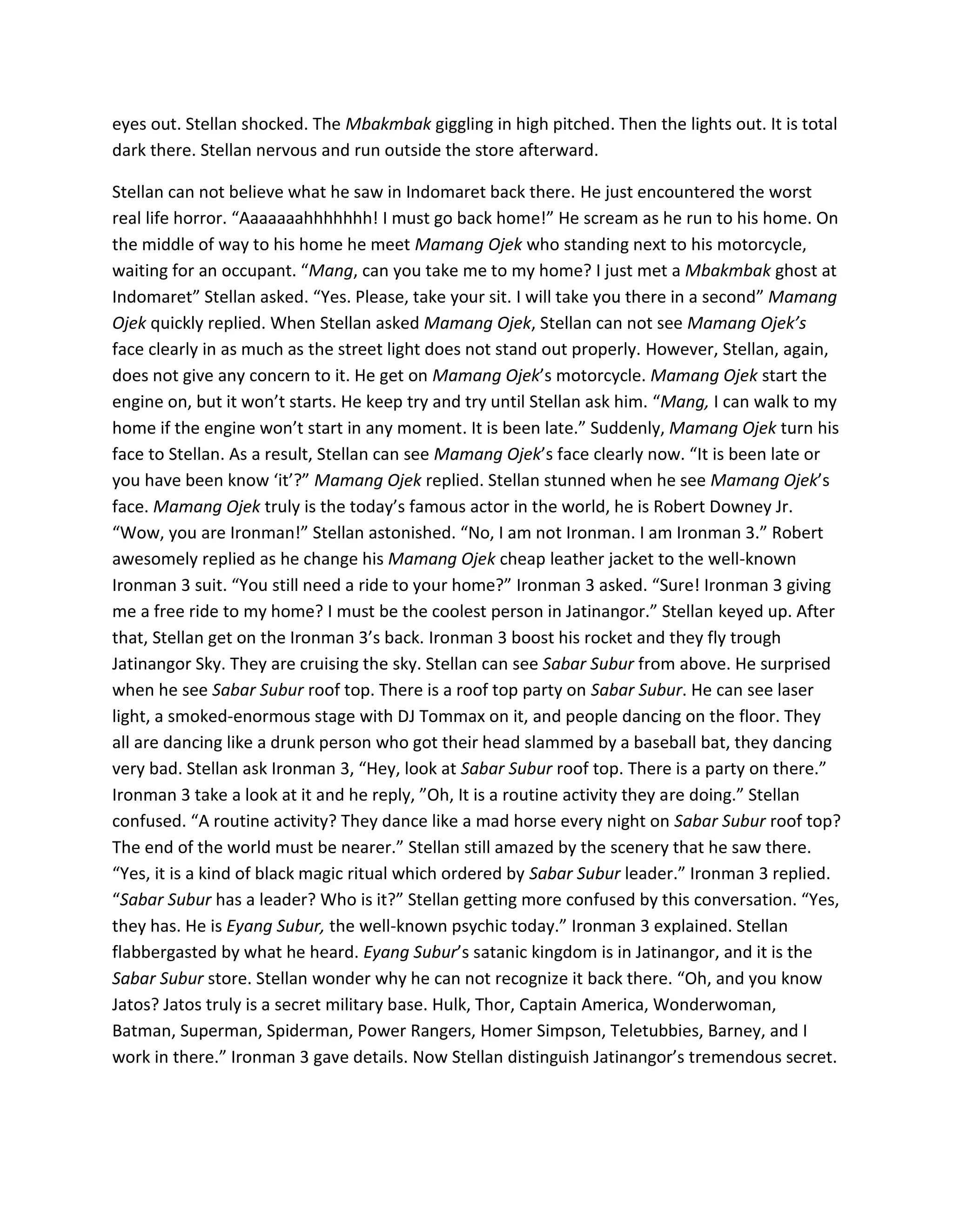 A Thousand Words Essay by Muhammad Al Ghifari | DOCX