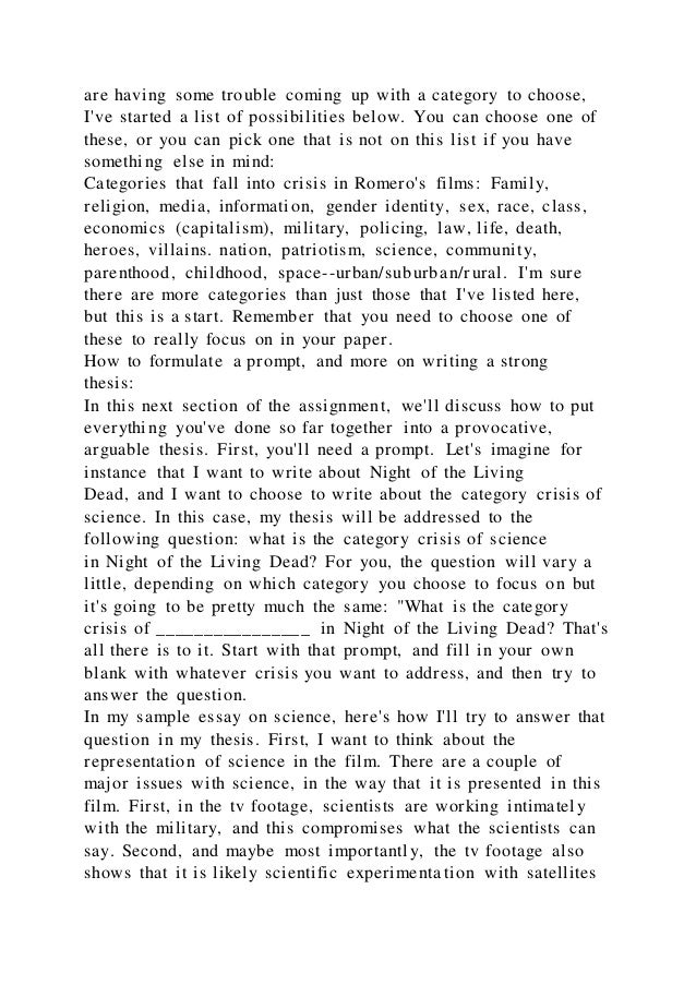 Essay 1 Assignment explanation and overviewIntroduction and firs | PDF