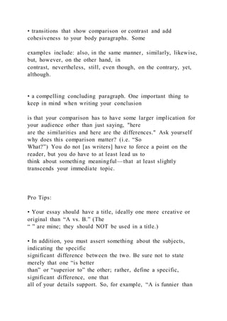 Essay 2 Assignment Instructions (See below for Essay 2 Refle | PDF