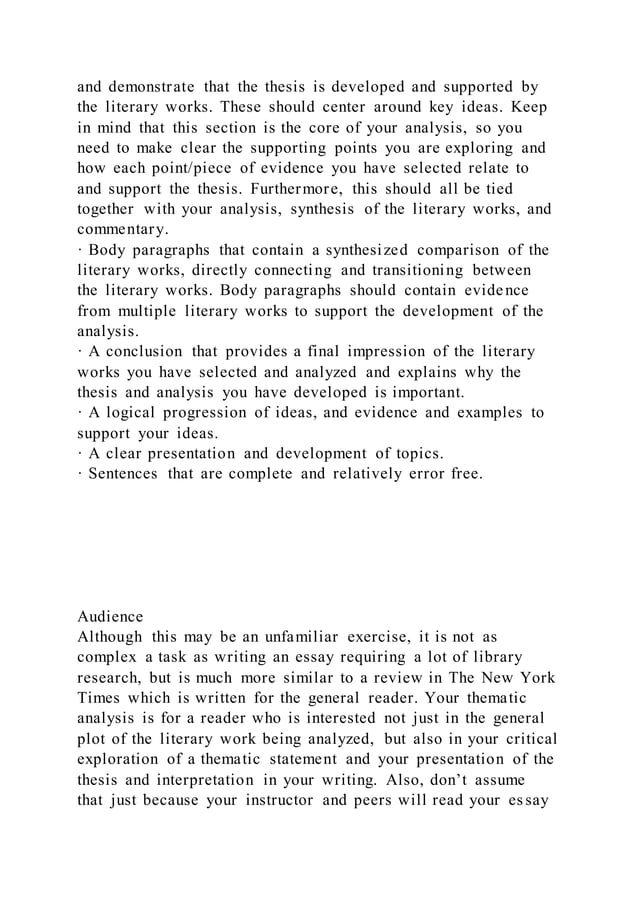 Essay 2 Comparative Literary AnalysisENGL 2327 Survey of Ame | PDF