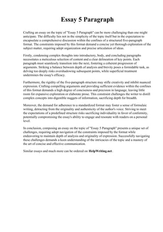 Essay 5 Paragraph.pdf