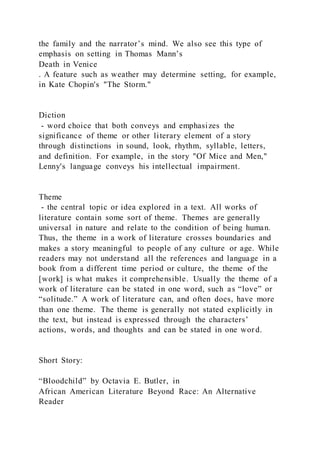 Essay 750 words count, double-spaced and MLA format. The short | DOCX