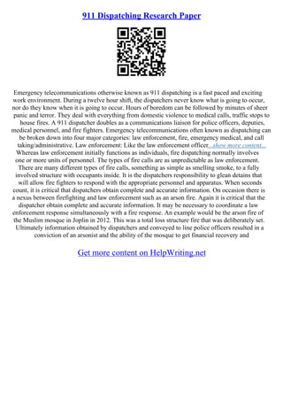 Essay 911 | PDF