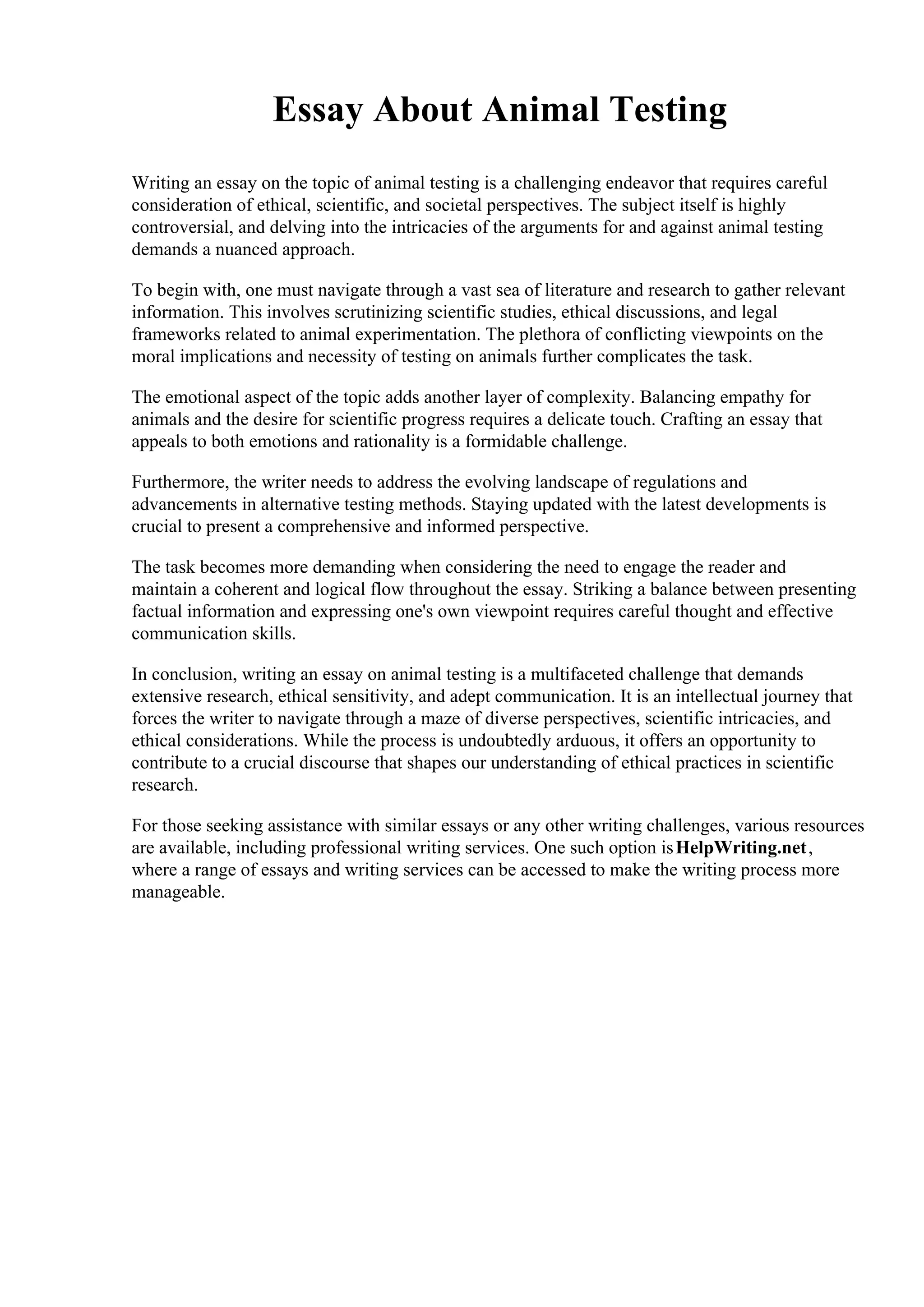 Essay About Animal Testing.pdf