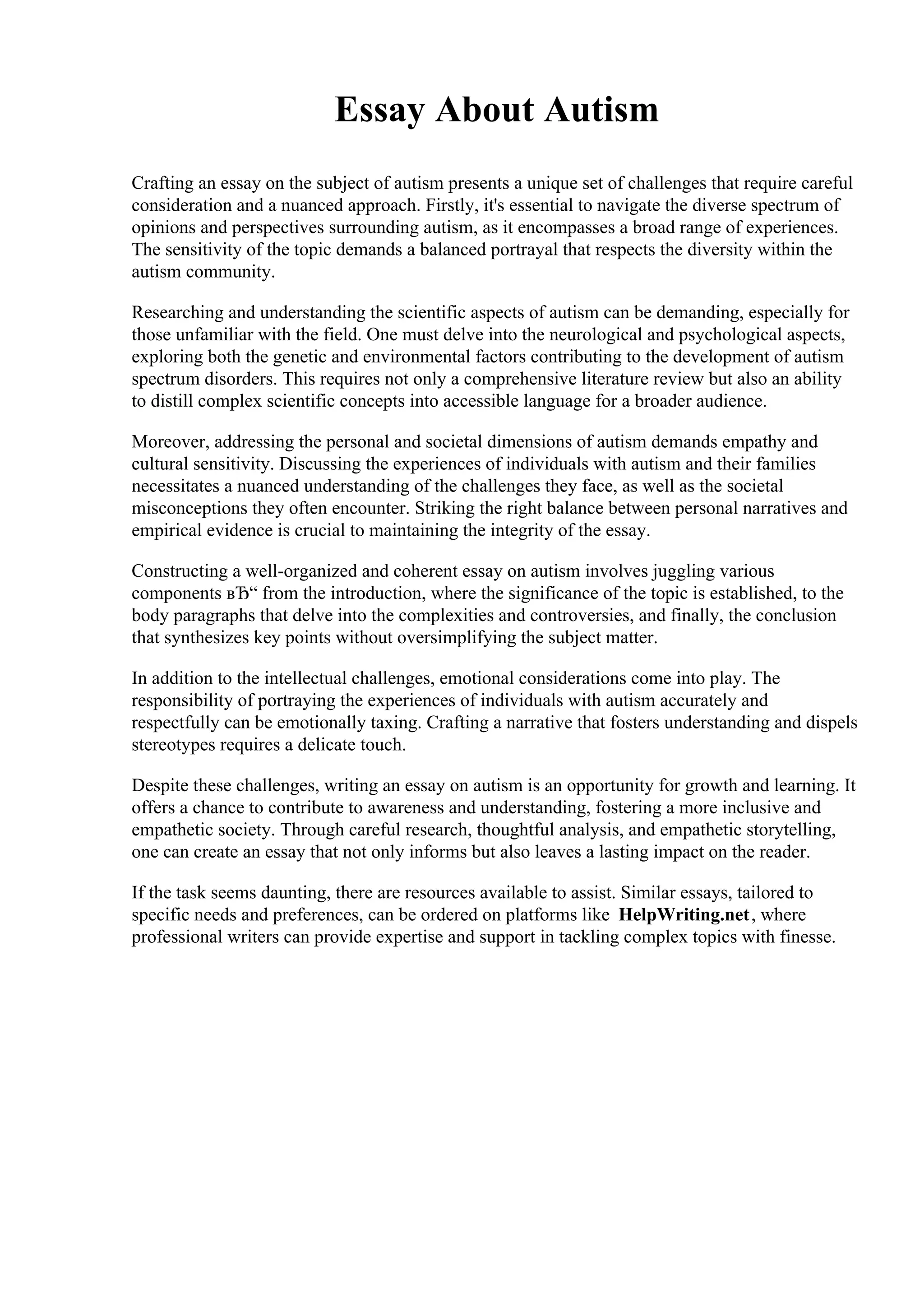 Essay About Autism.pdf