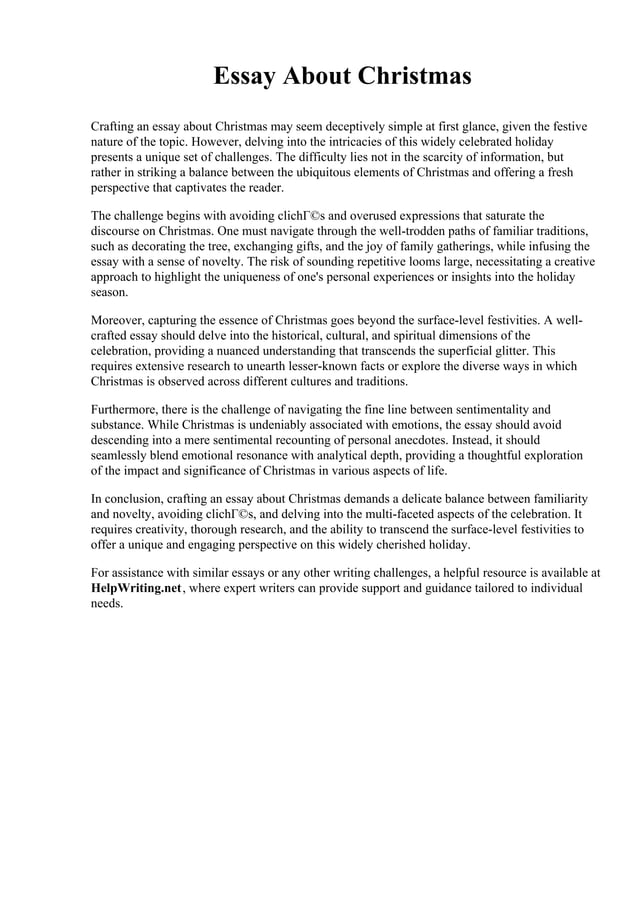 Essay About Christmas.pdf