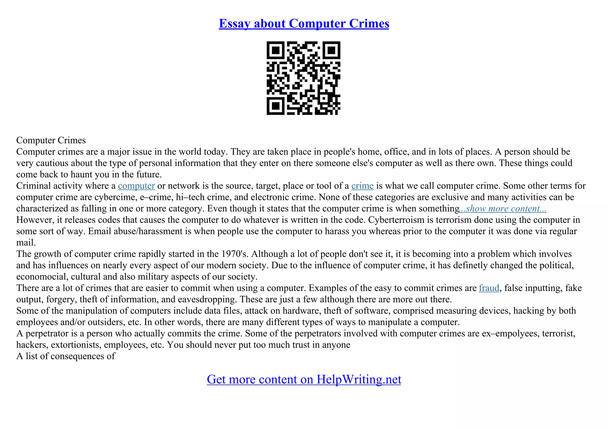 Essay About Computers | PPT