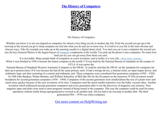 Essay About Computers | PPT