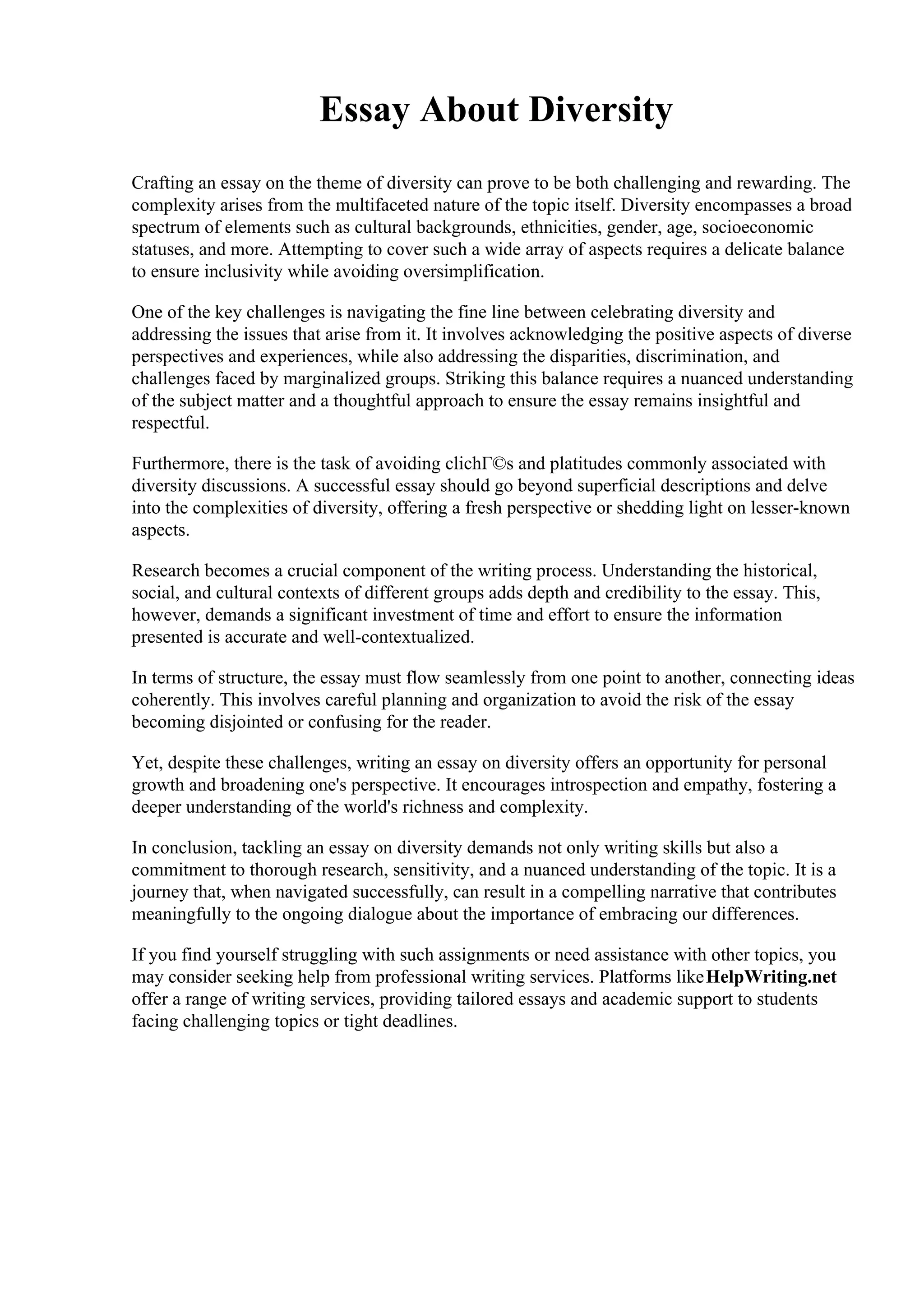 Essay About Diversity.pdf