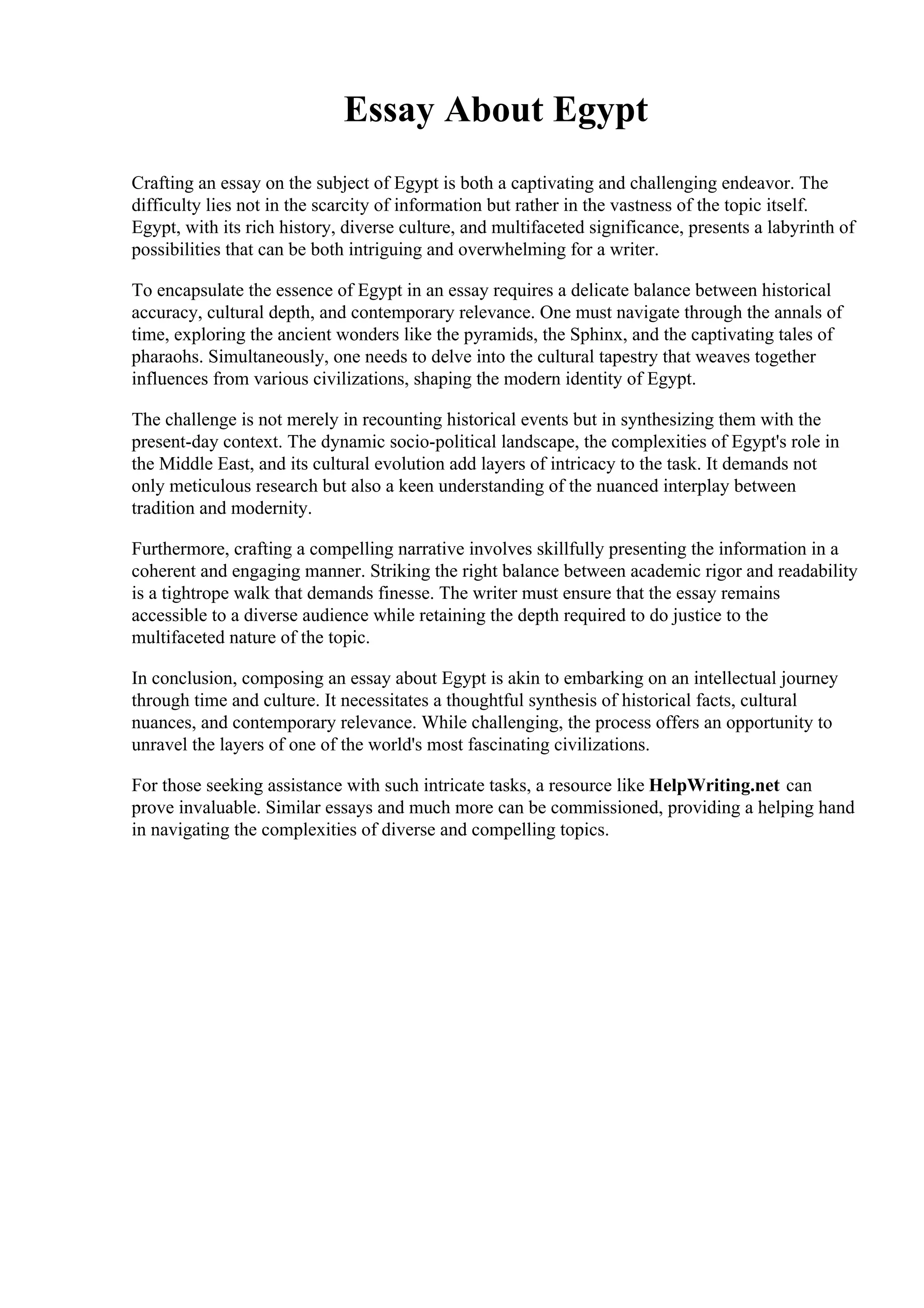 Essay About Egypt.pdf