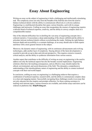 Essay About Engineering.pdf