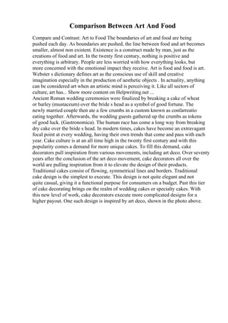 Essay About Healthy Food | PDF