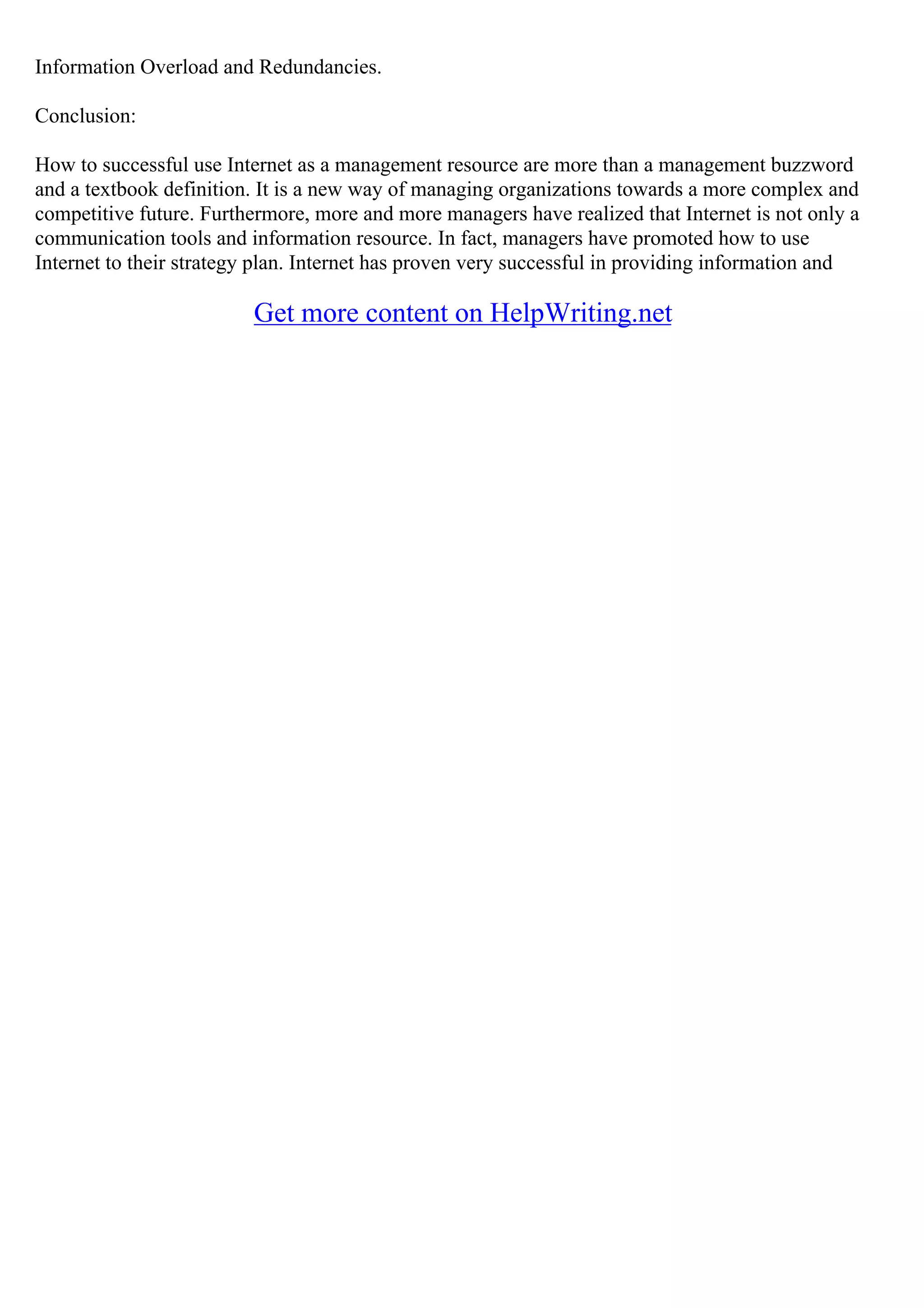 Essay About Internet | PDF