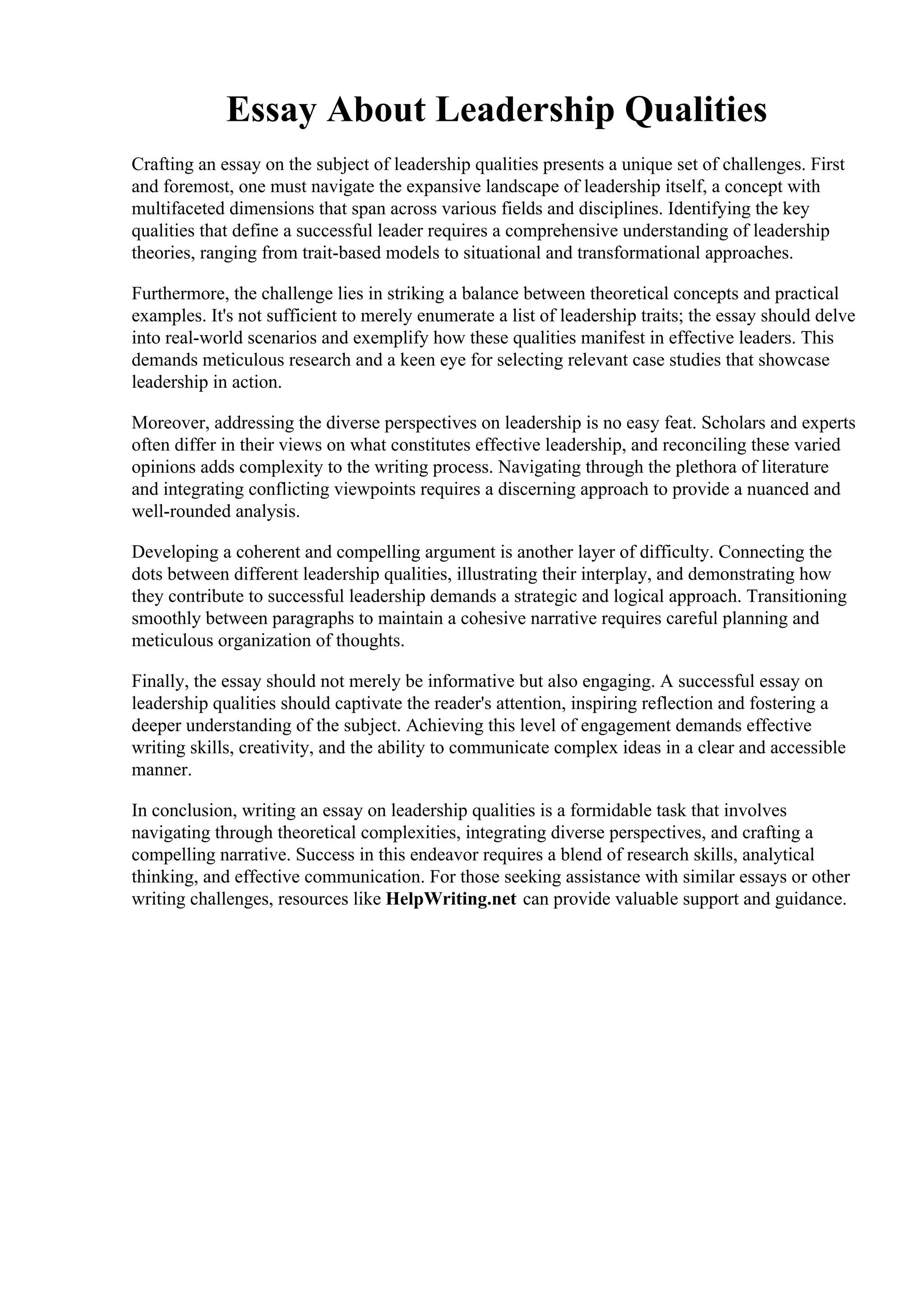 Essay About Leadership Qualities.pdf