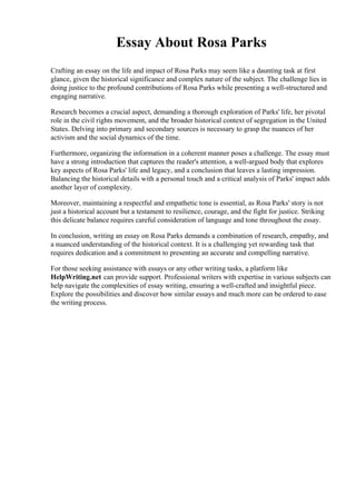 Essay About Rosa Parks.pdf