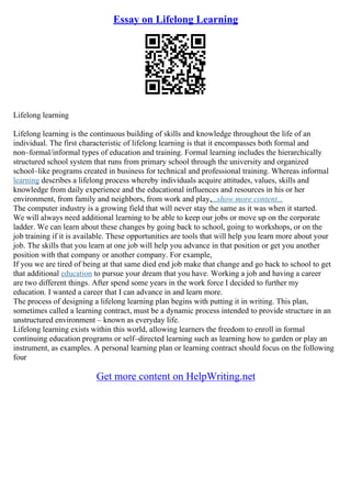 Essay About Student Life | PDF