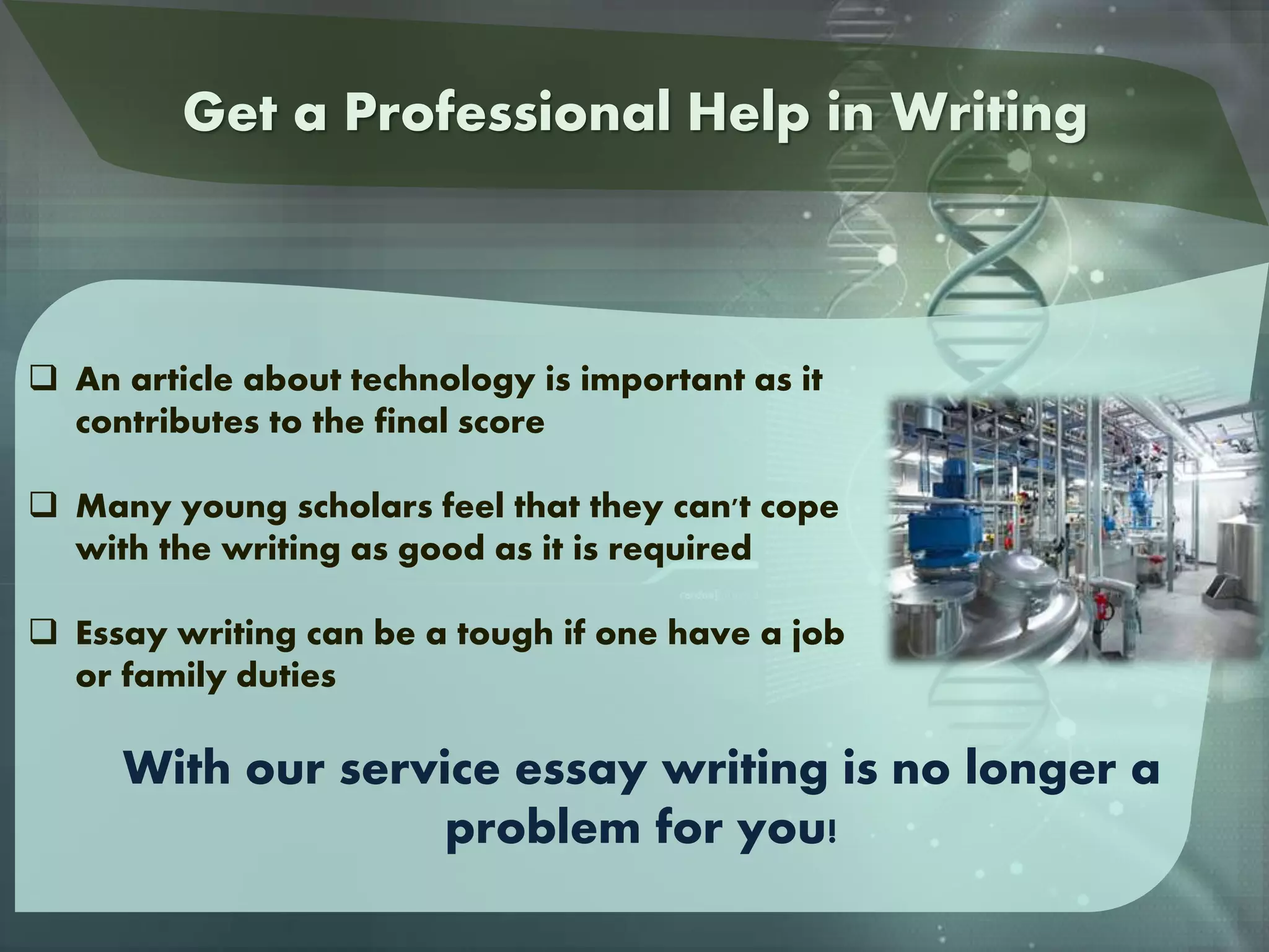 Essay about technology | PPTX