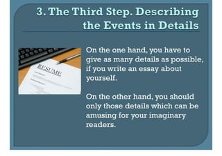 Essay About Yourself | PDF | Educational Assessment | Education