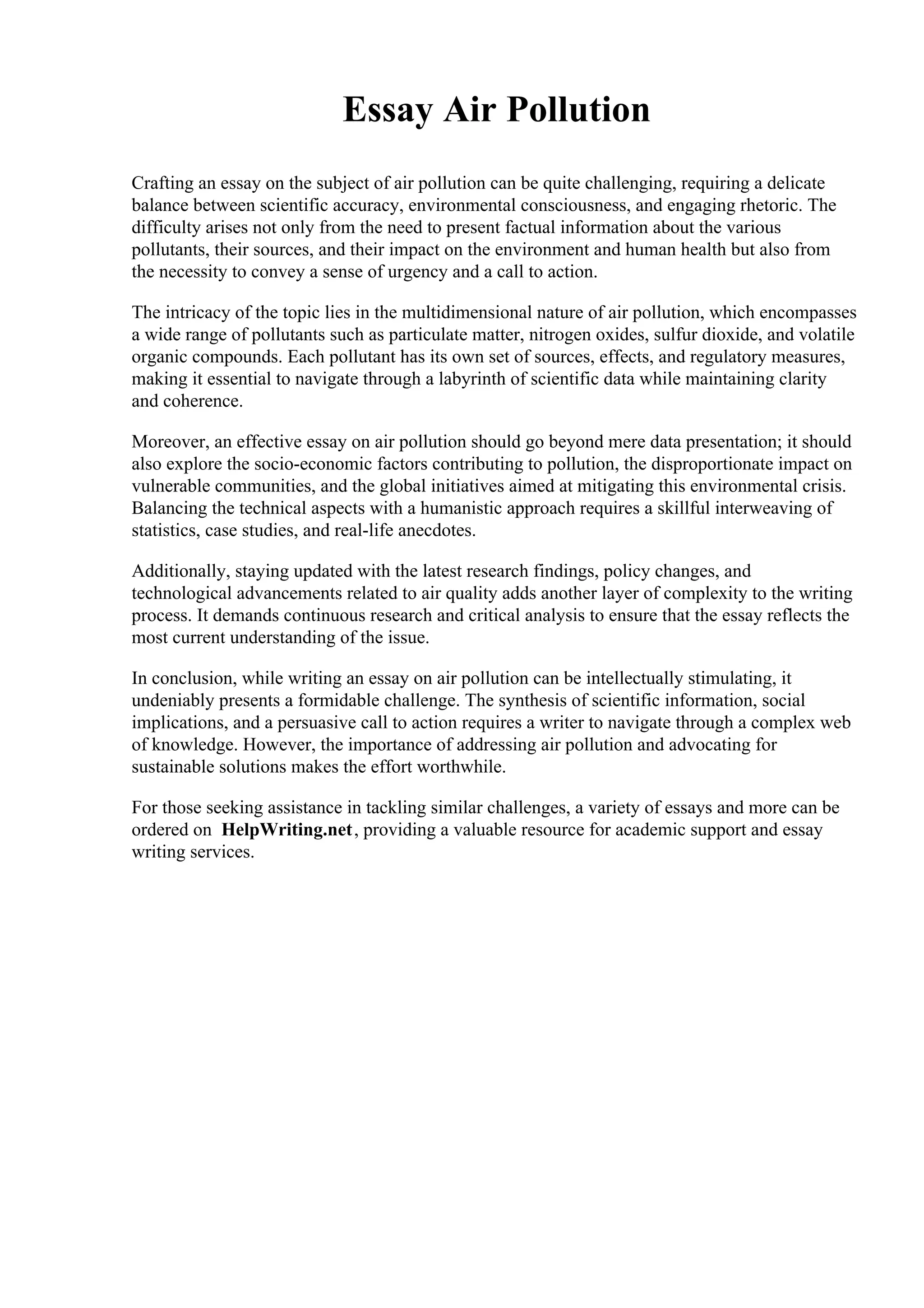 Essay Air Pollution.pdf