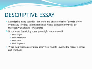 Essay and it’s kinds | PPTX | Education
