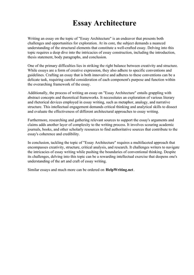 Essay Architecture.pdf