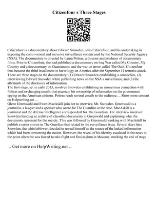Essay Background Information Nedir | PDF