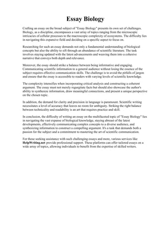 Essay Biology.pdf
