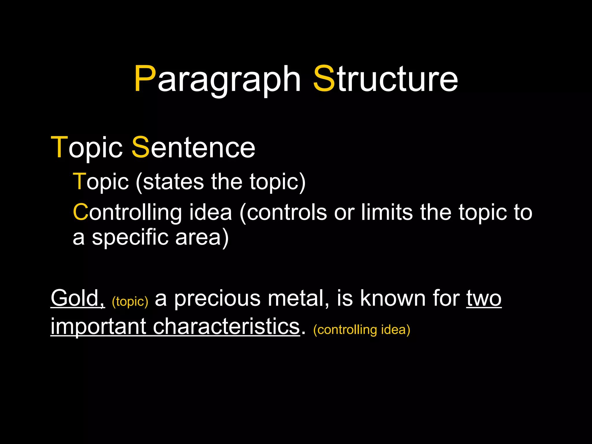 Essay Writing (Body) | PPT