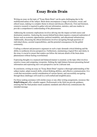 Essay Brain Drain.pdf
