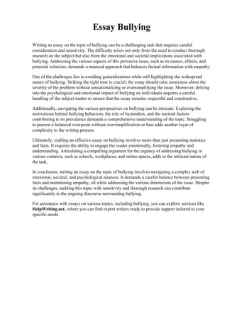 Essay Bullying.pdf