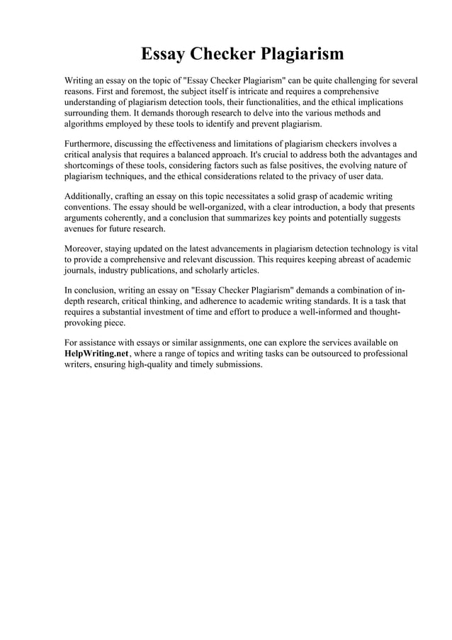 Essay Checker Plagiarism.pdf