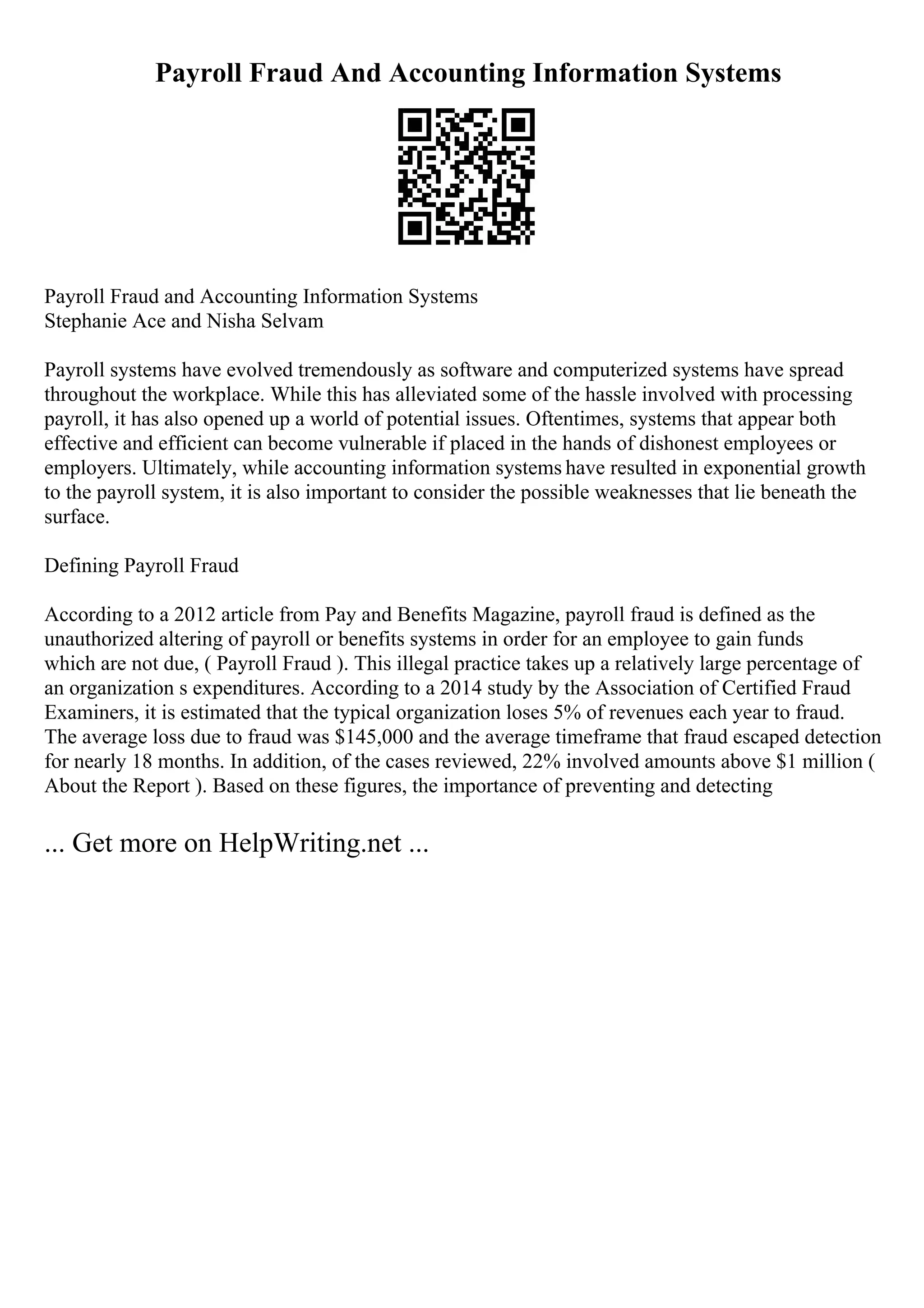 Essay Chronological Order Example | PDF