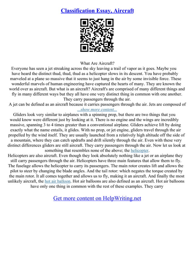 Essay Classification | PDF