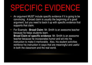 Essay Components | PPT