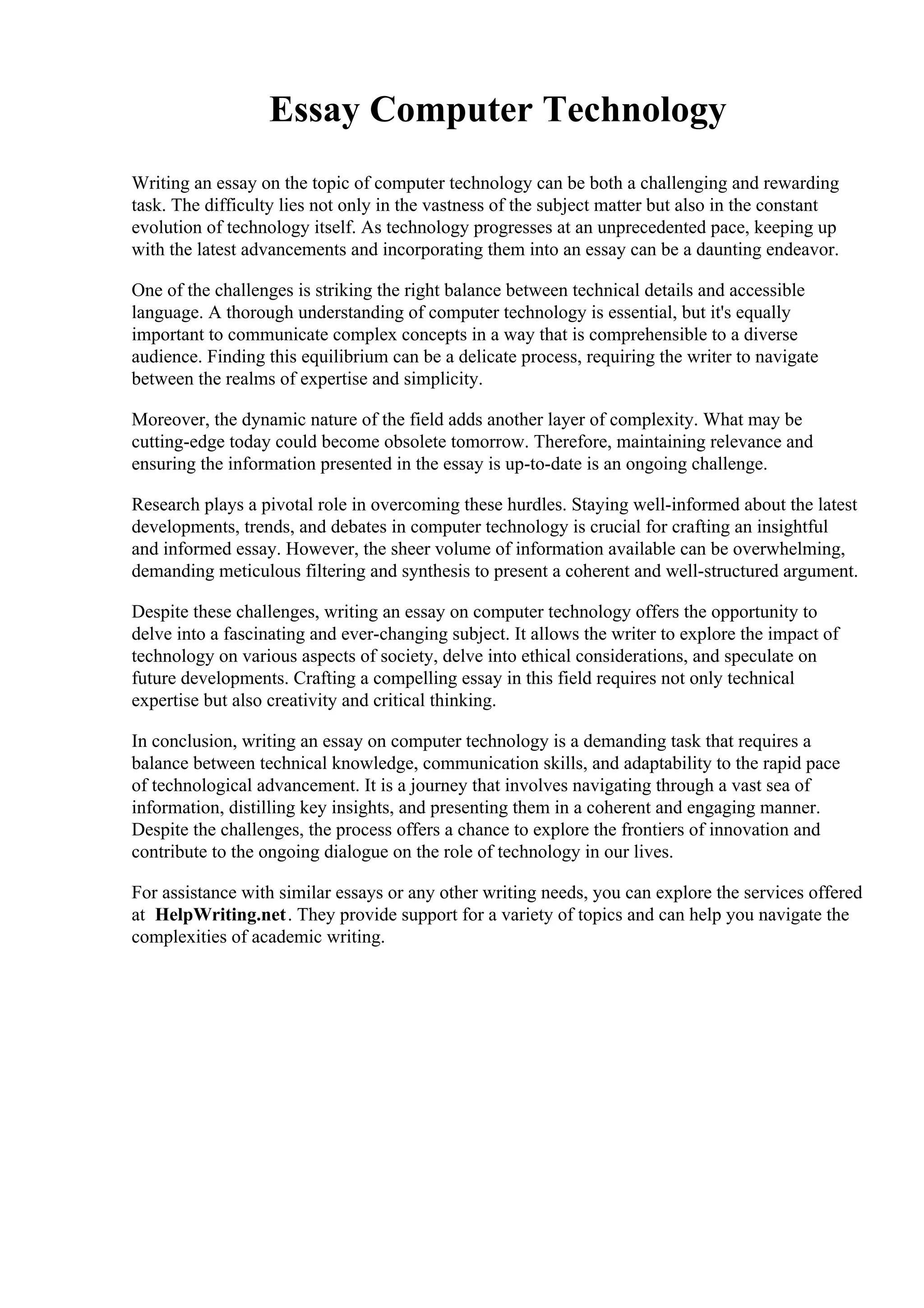 Essay Computer Technology.pdf