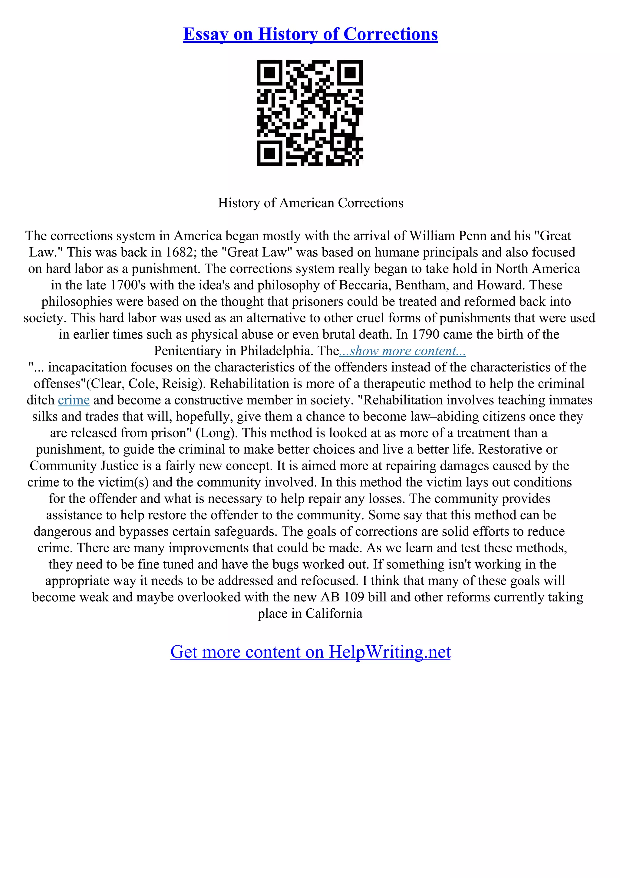 Essay Corrections | PDF