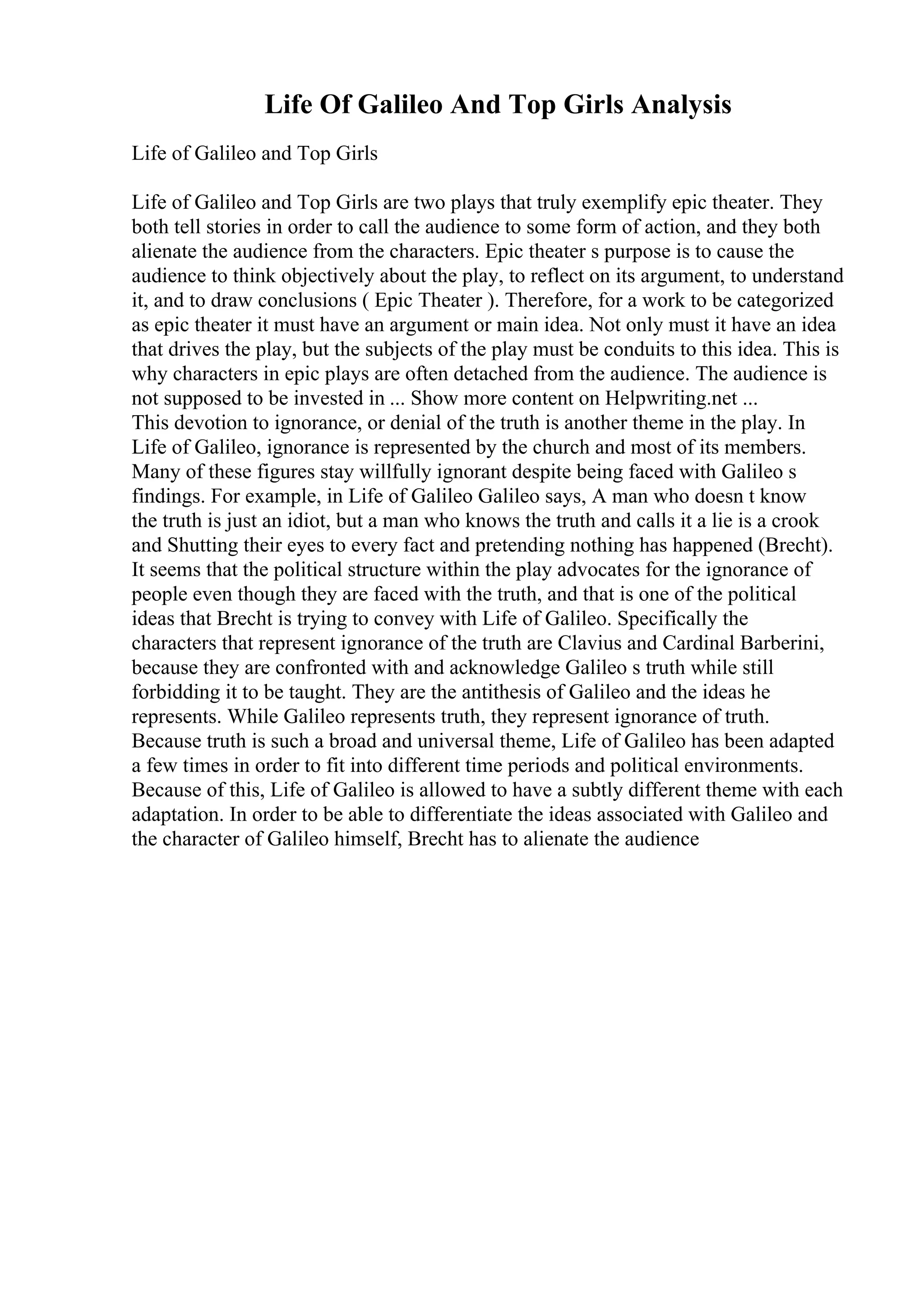 Essay Examples For High School Students | PDF