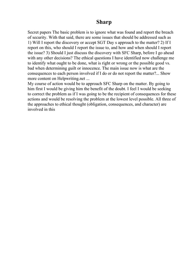 Essay Examples For Kids | PDF