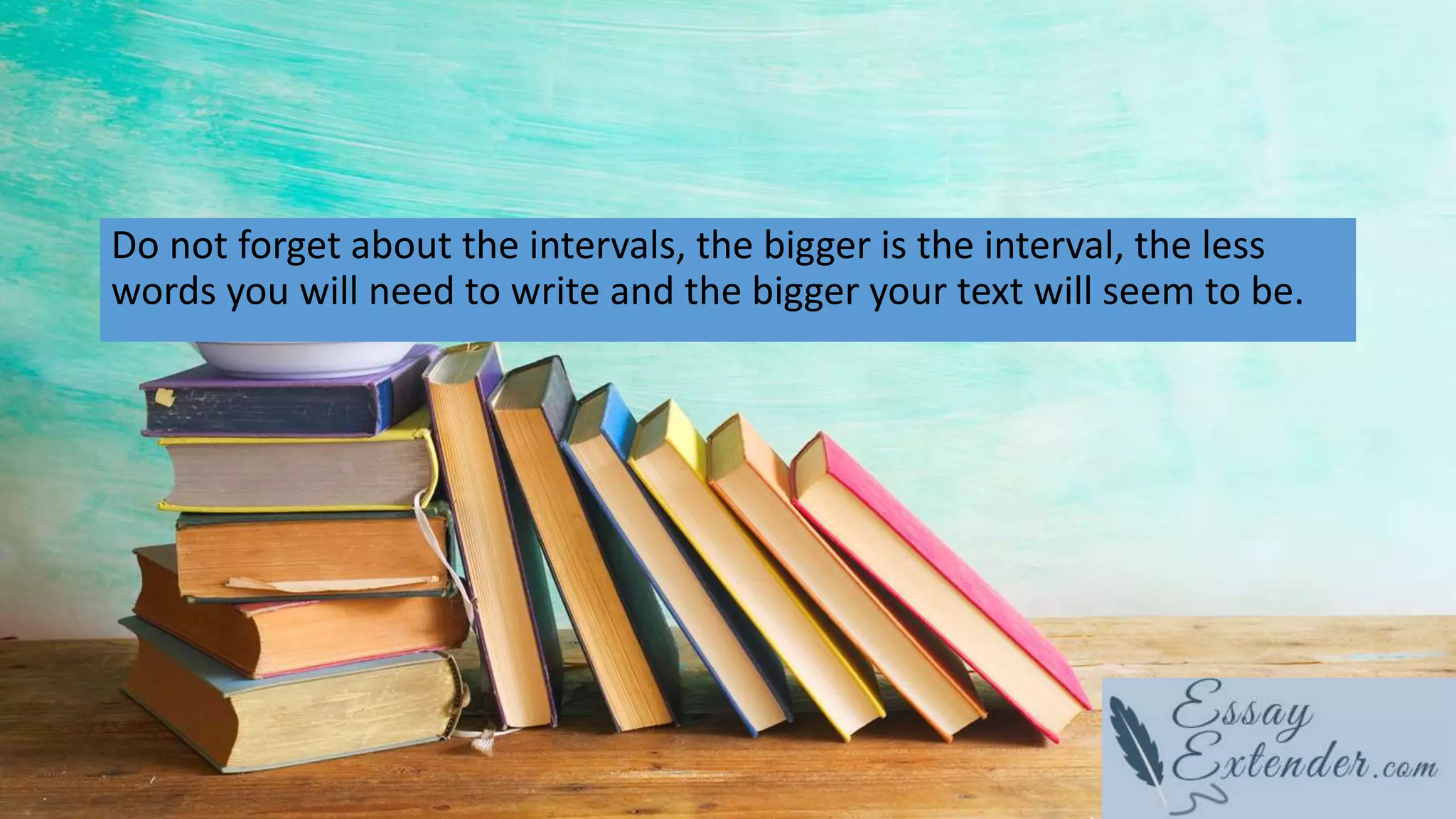 How to make essay longer: tips and guidelines | PPT